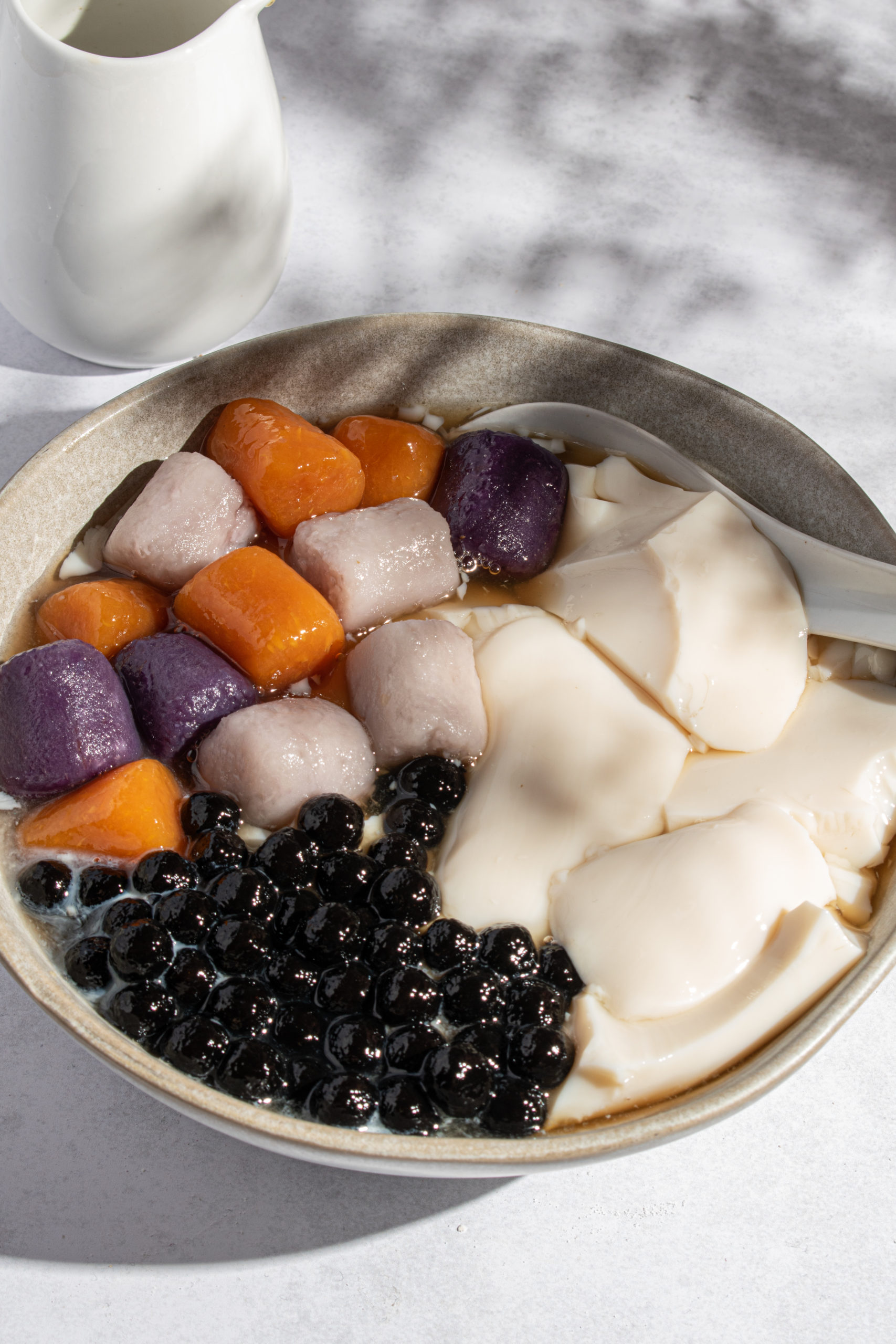 Easy Shortcut Chinese Tofu Pudding / Douhua (豆花 /豆腐花)