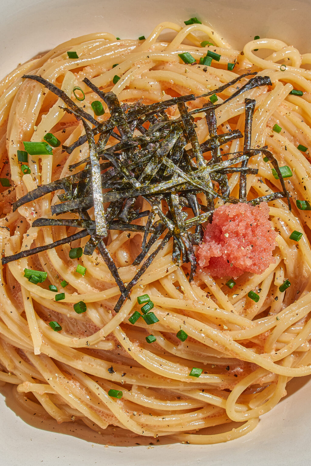Creamy Japanese Mentaiko Pasta (明太子パスタ)