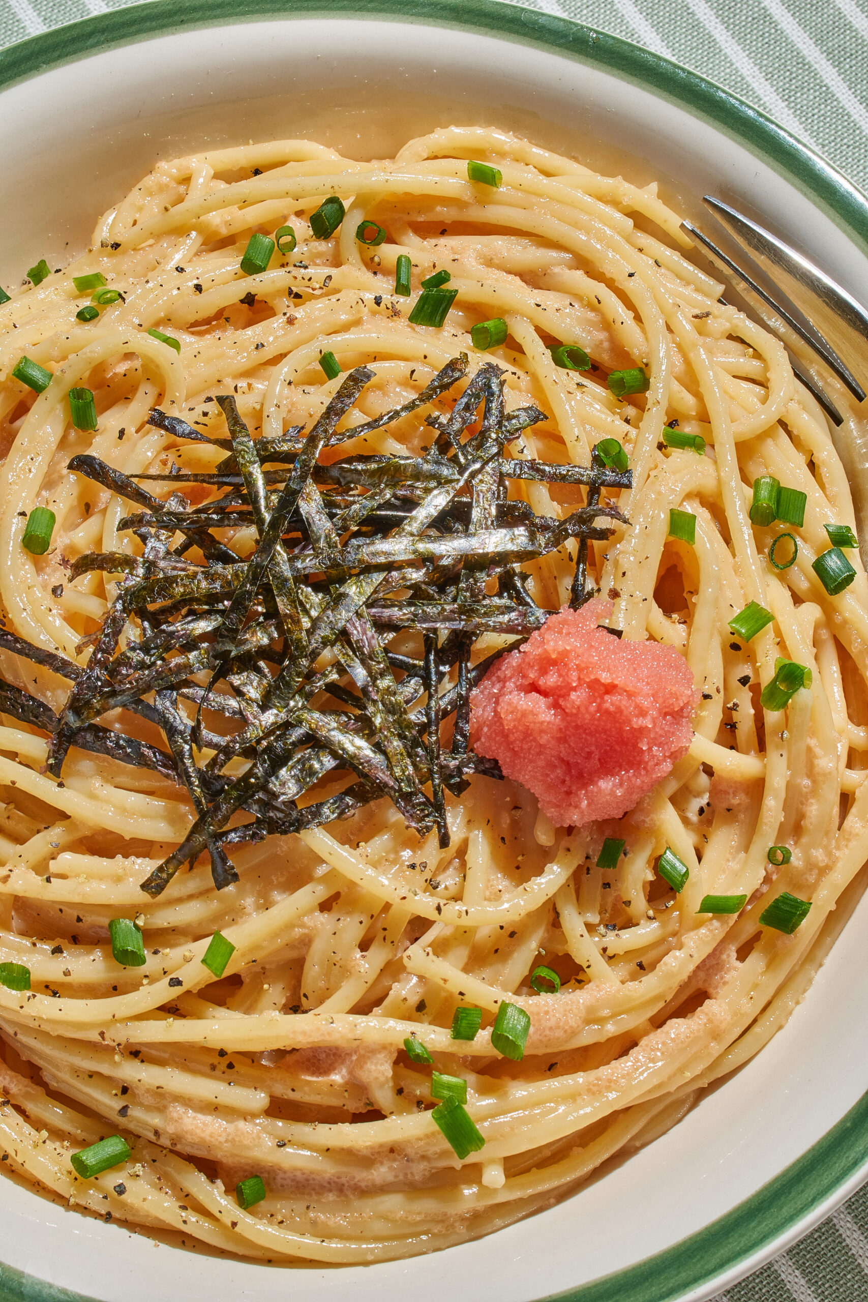 Creamy Japanese Mentaiko Pasta (明太子パスタ)