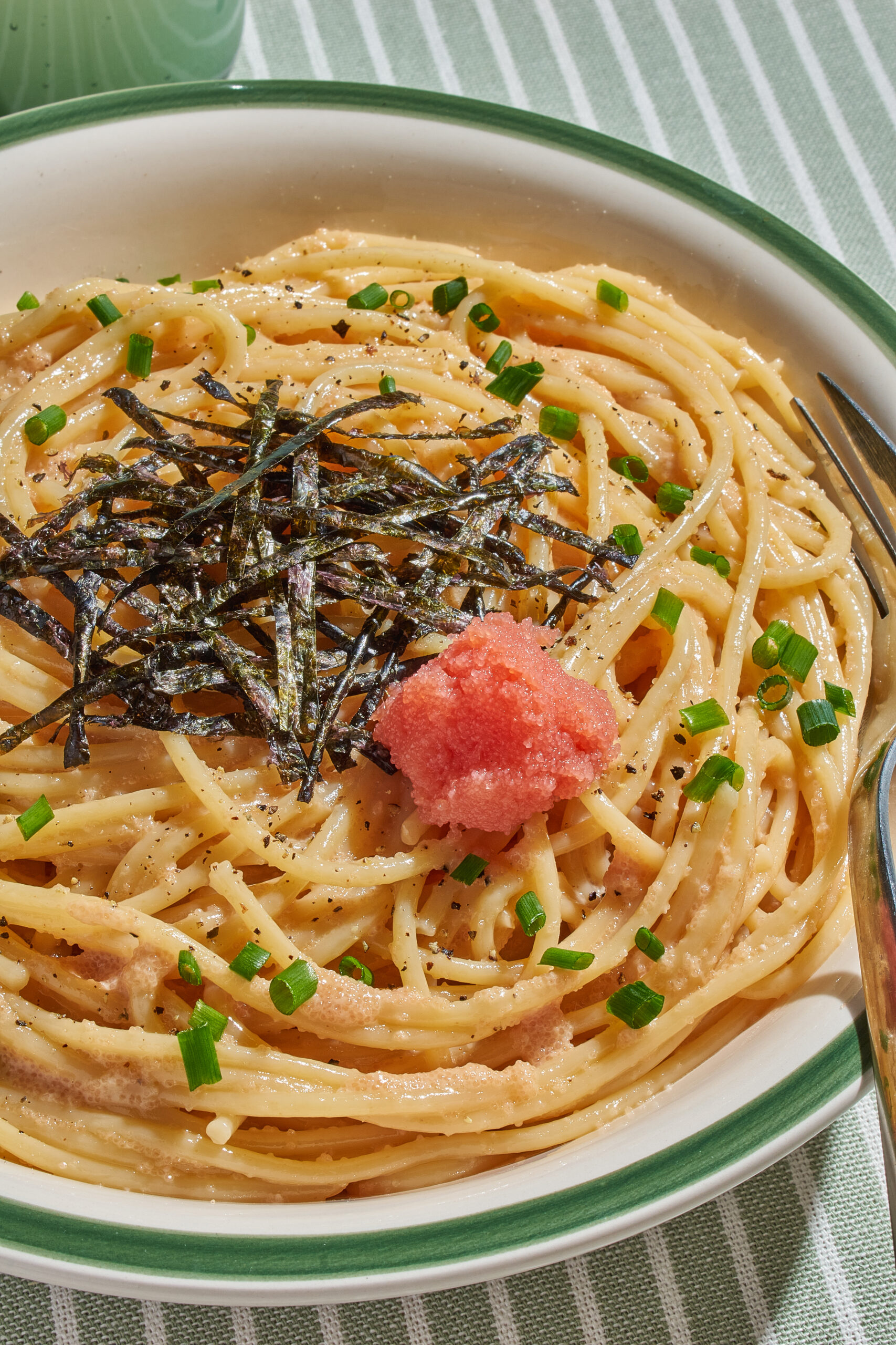 Creamy Japanese Mentaiko Pasta (明太子パスタ)