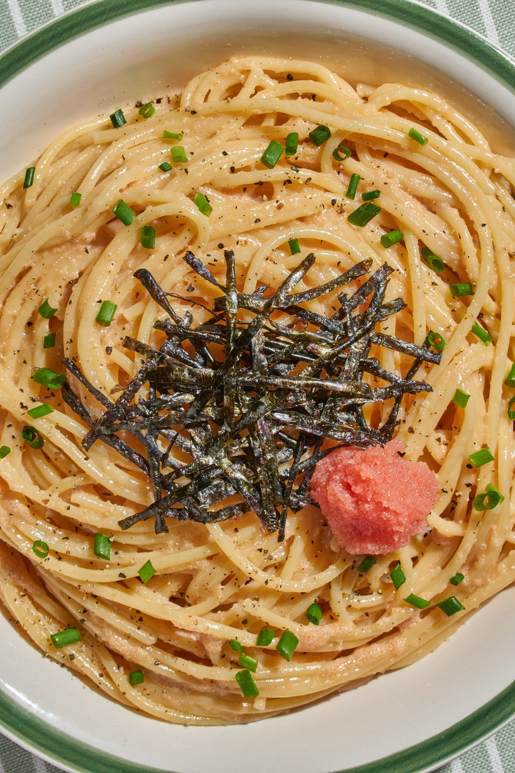 Creamy Japanese Mentaiko Pasta (明太子パスタ)