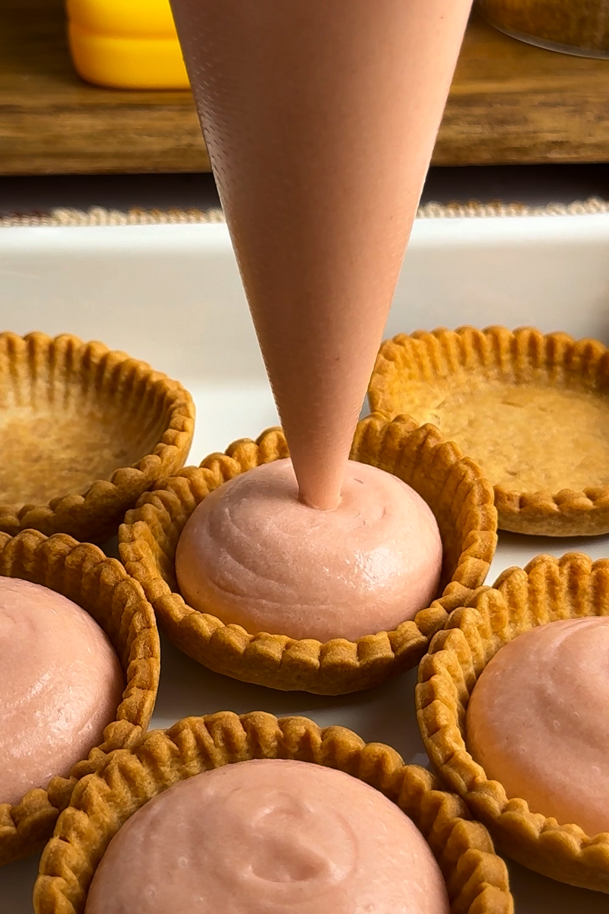 Miffy Strawberry Cheesecake Tartlets - EricTriesIt