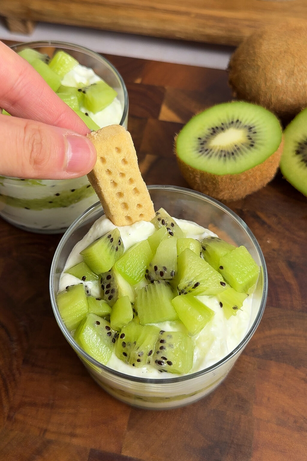 Easy 3-ingredient Kiwi Fool - EricTriesIt