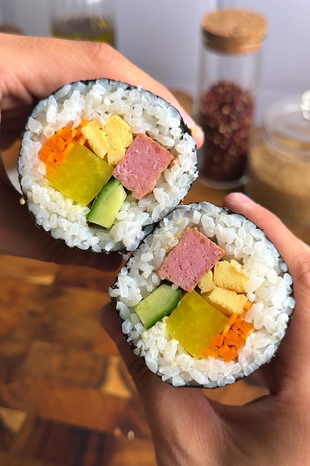 Kimbap (Korean Seaweed Rice Rolls) - EricTriesIt