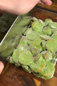 Matcha Snowflake Crisps 雪花酥 (Milk Nougat) - EricTriesIt