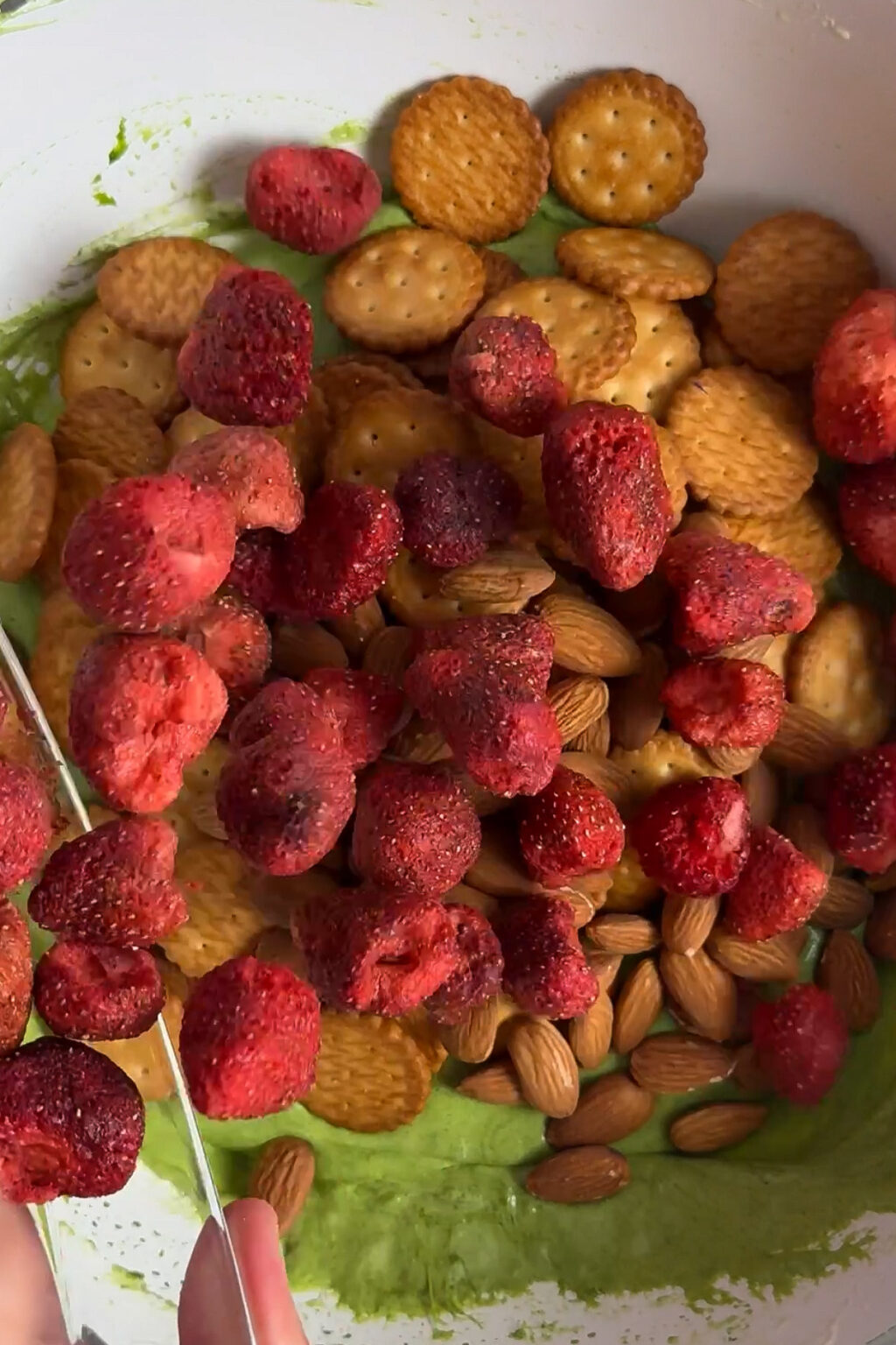 Matcha Snowflake Crisps 雪花酥 (Milk Nougat) - EricTriesIt