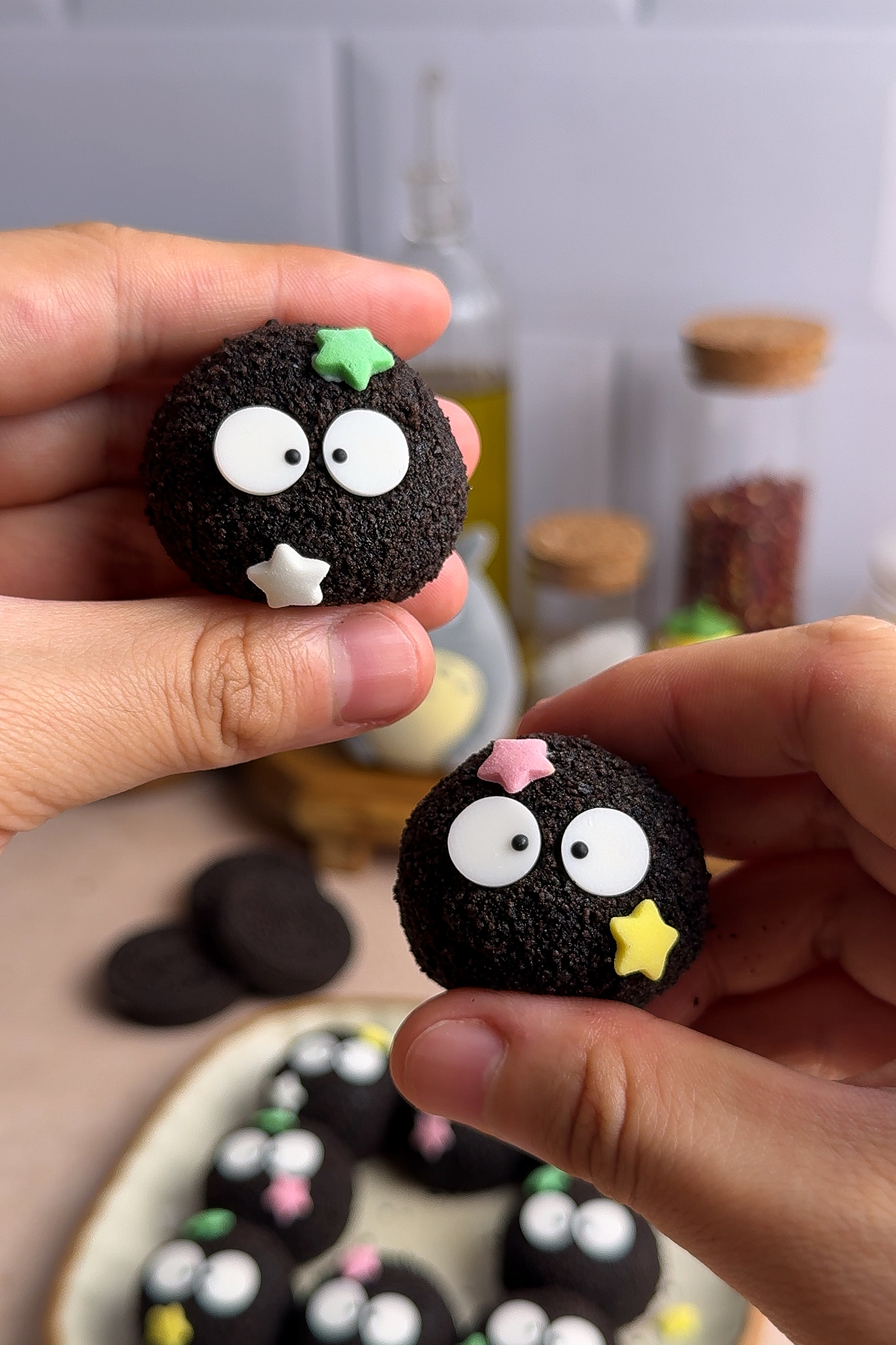 2-Ingredient Soot Sprite Truffles (Studio Ghibli & Spirited Away ...
